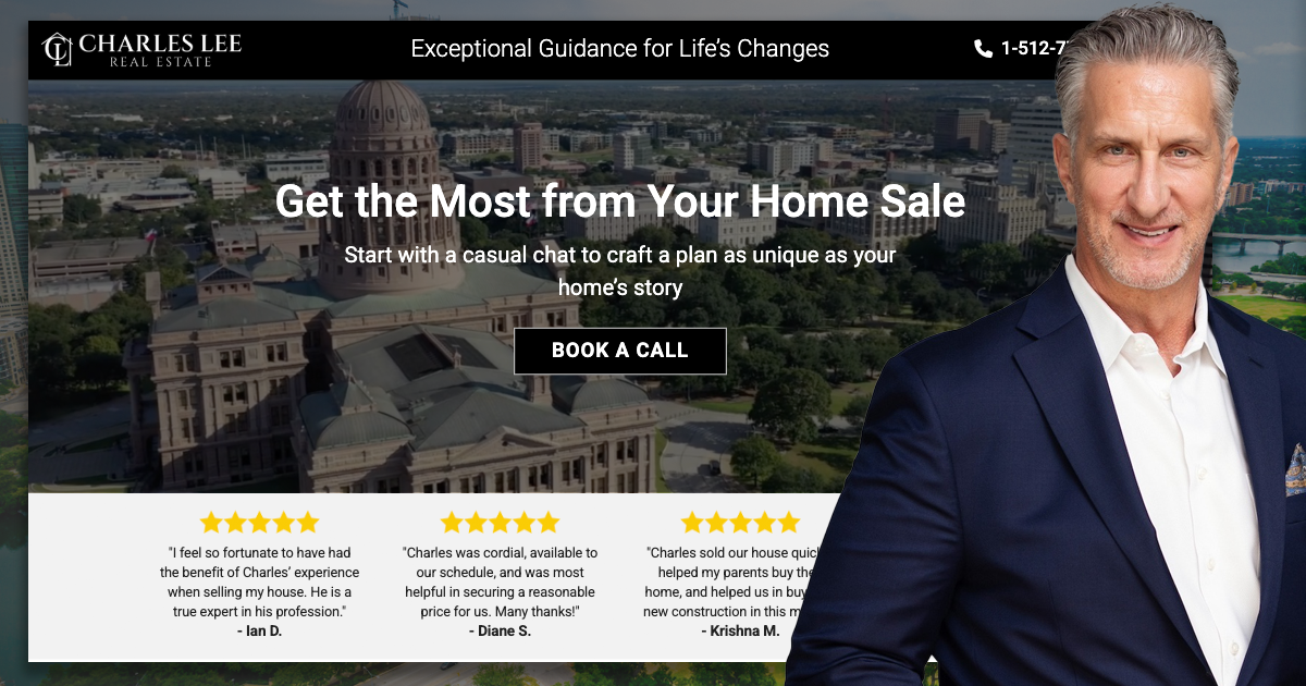Charles Lee: Best Real Estate Agent in Austin, TX